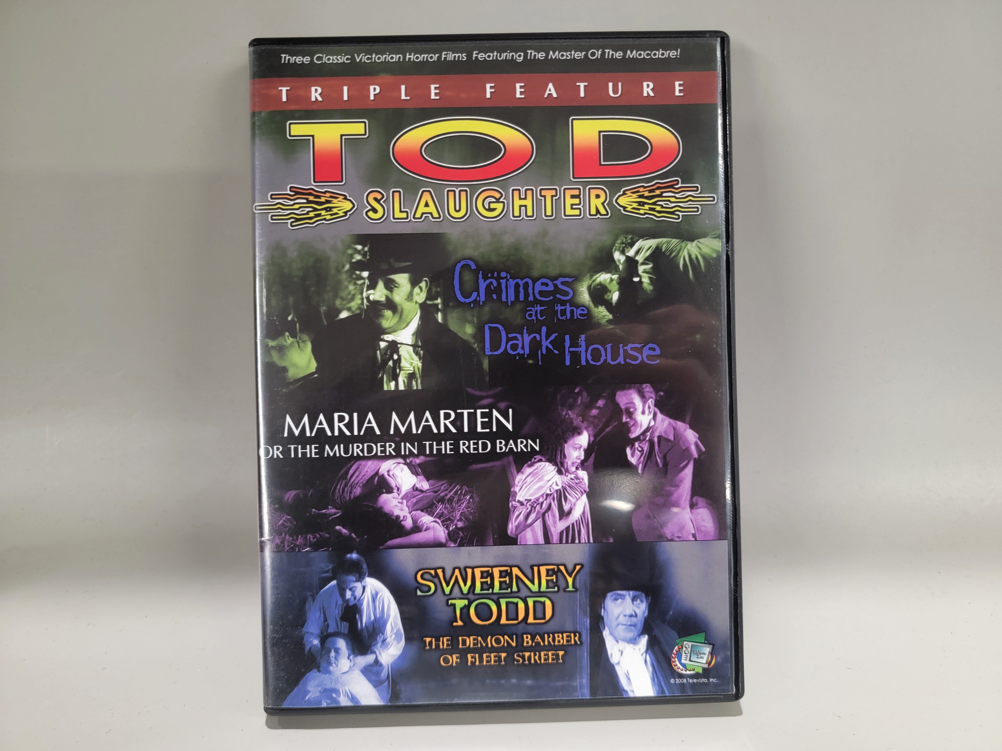 TOD SLAUGHTER TRIPLE FEATURE DVD [USED]